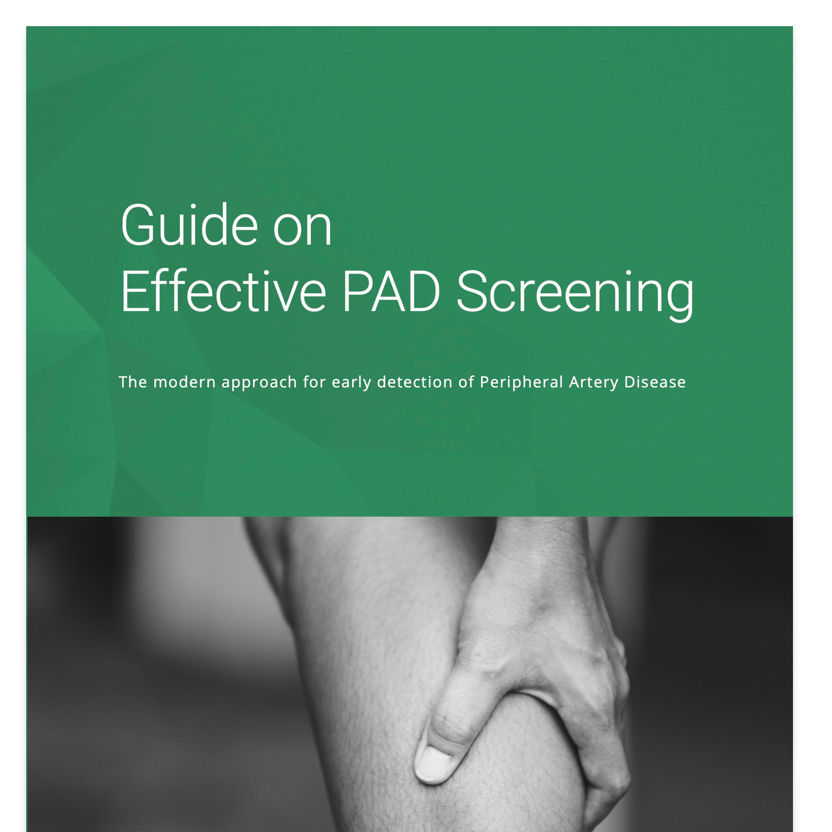 How to early detect PAD in 3 minutes - Guide - SOT Medical Systems